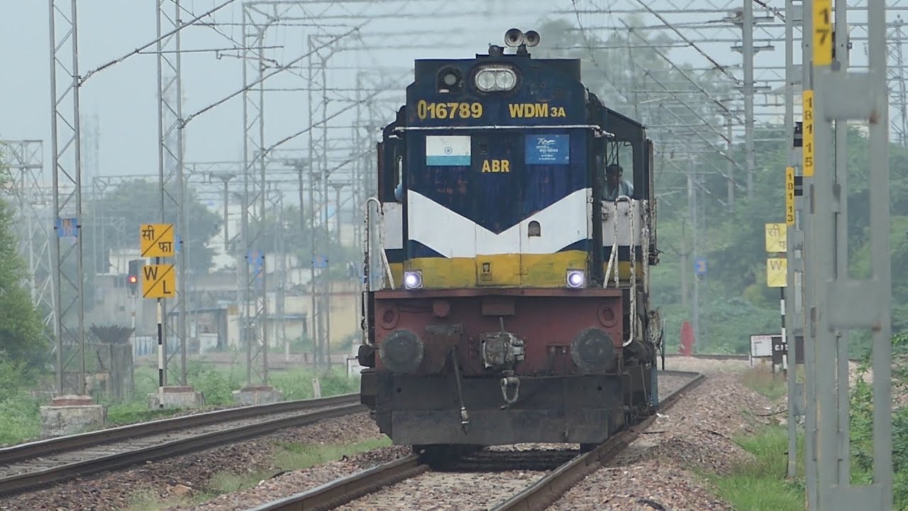 Alco Diesel locomotive with Electric Locomotive Express TRAINS | Indian ...