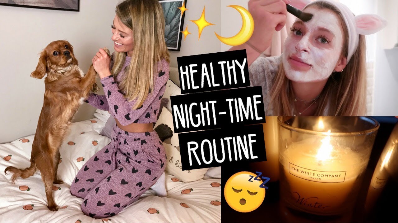 MY HEALTHY EVENING/NIGHT ROUTINE (VERY REAL TIME!) - YouTube