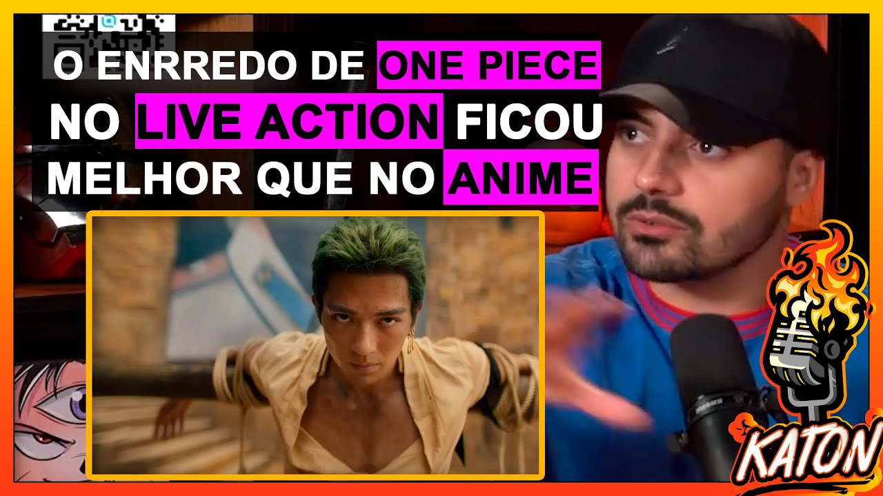 LIVE ACTION DE ONE PIECE FICOU MELHOR QUE NO ANIME ! - KATON Podcast ...