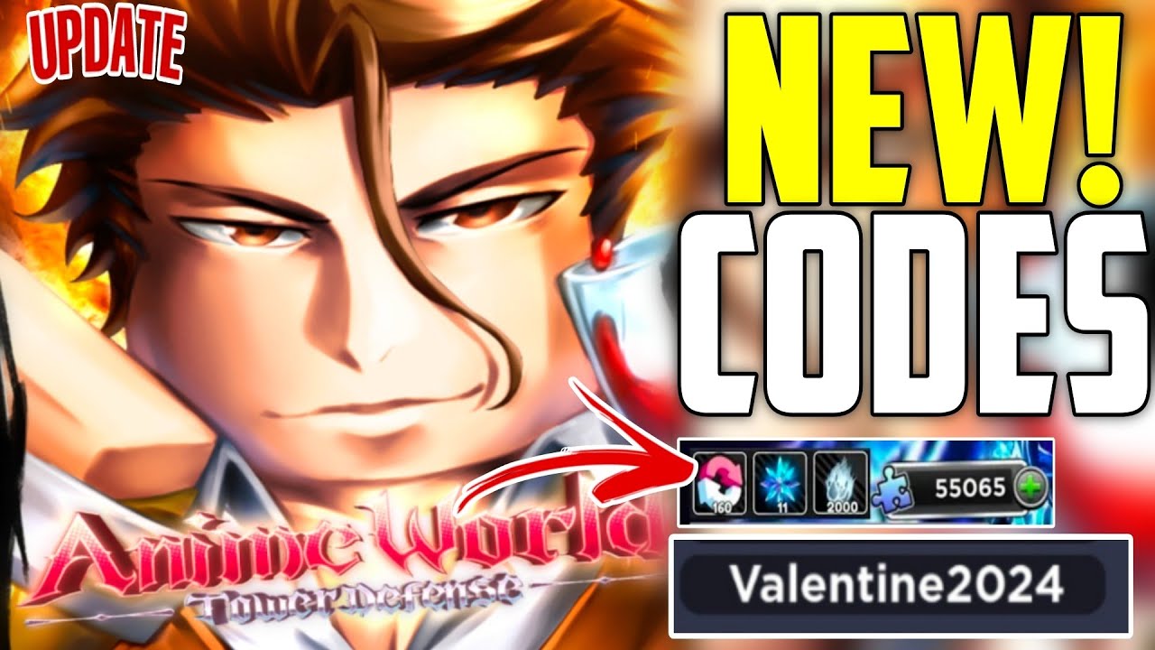 [UPD 14.25💝]*ANIME WORLD TOWER DEFENSE ROBLOX CODES 2024 - ANIME WORLD ...