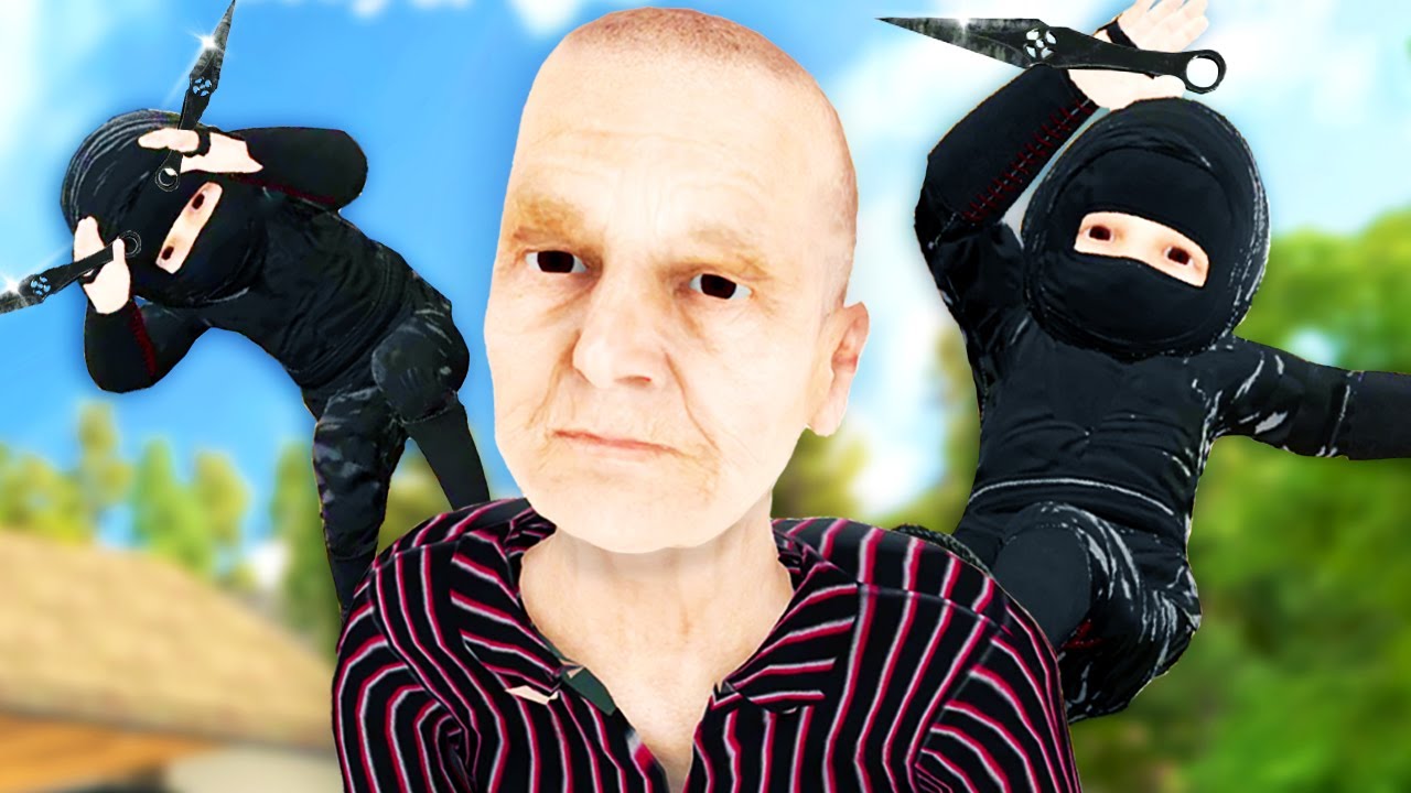 We Became Ninja Toddlers and Attacked our Grandma (Granny Simulator ...