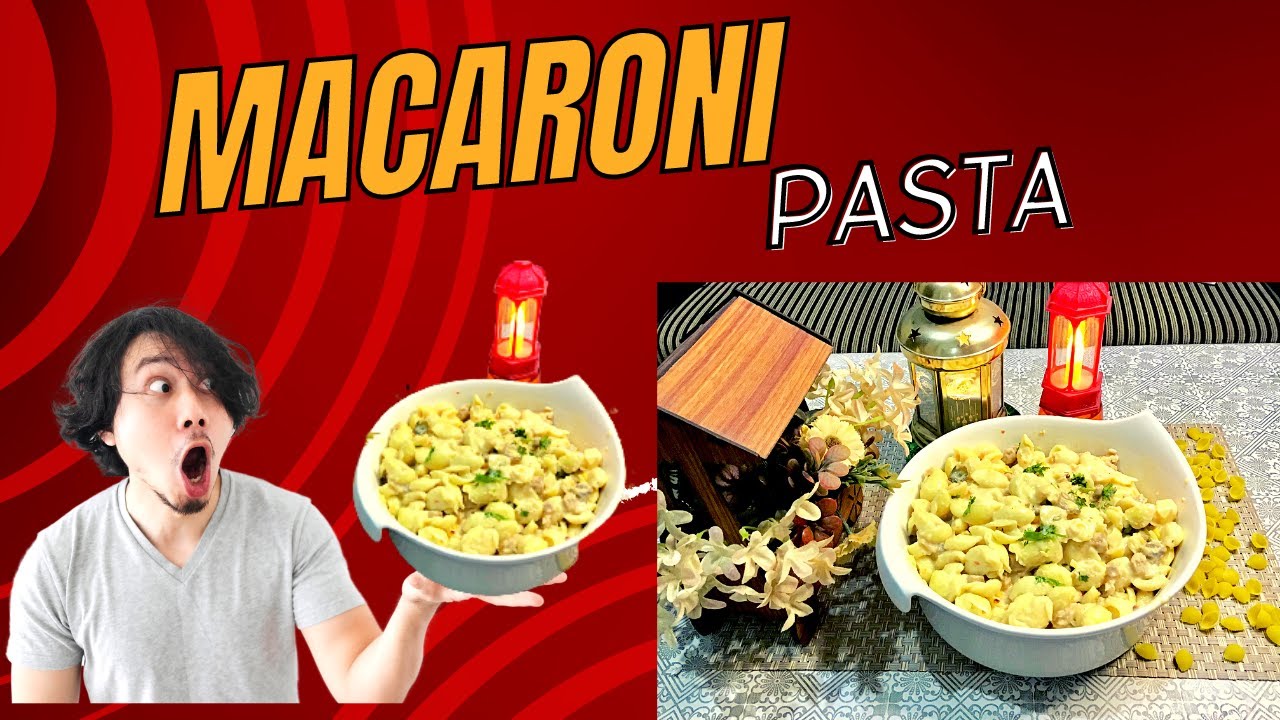 Macaroni Pasta- Homemade Macaroni Pasta recipe with Asian Cuisine - YouTube