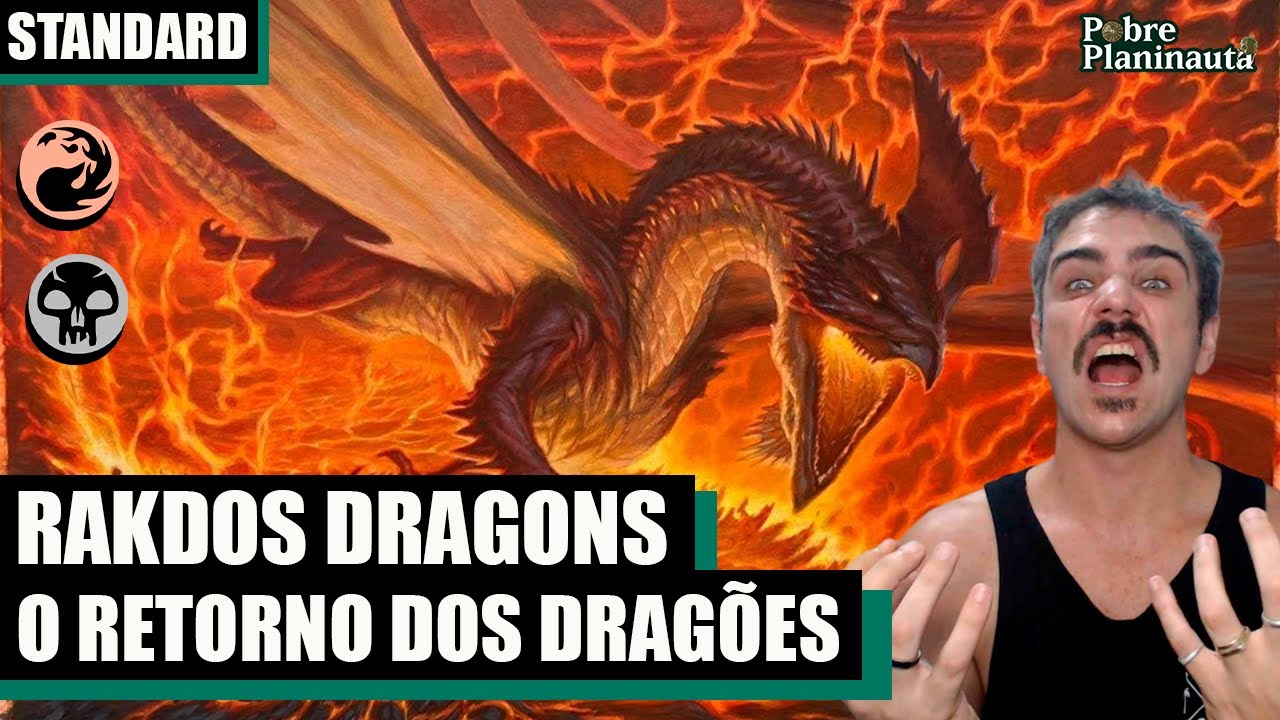 OS DRAÇÕES MIDRANGE DE TARKIR -Rakdos Dragons Midrange - MTG STANDARD ...