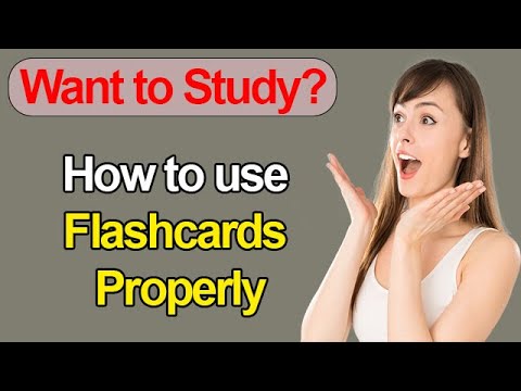 How to Study | How to Use Flashcards Properly | Educationist | Lecture ...