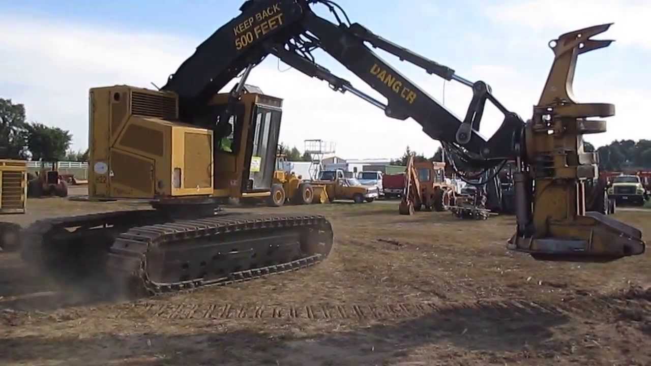 2005 Tigercat 822 Track Feller Buncher, Cab, Heat, AC, Tigercat ST5702 ...