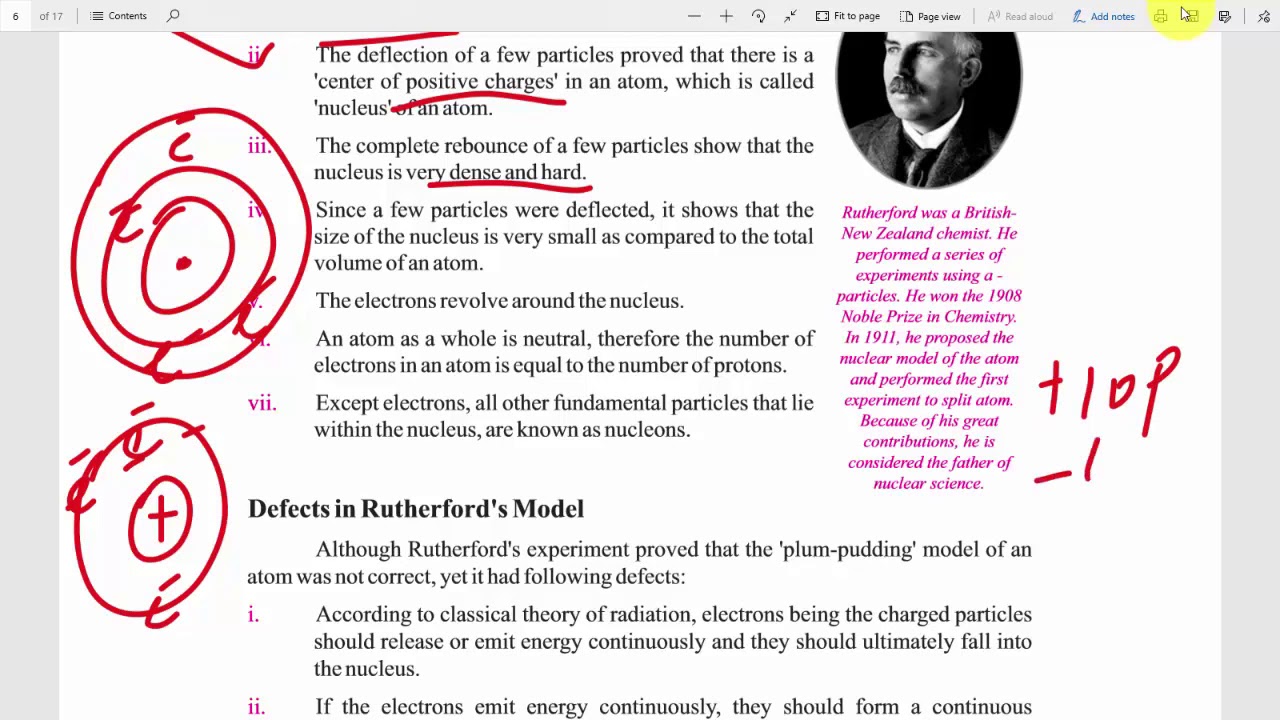 Chemistry 9th | Chapter 2 |Defects of Rutherford Atomic Model | intro ...