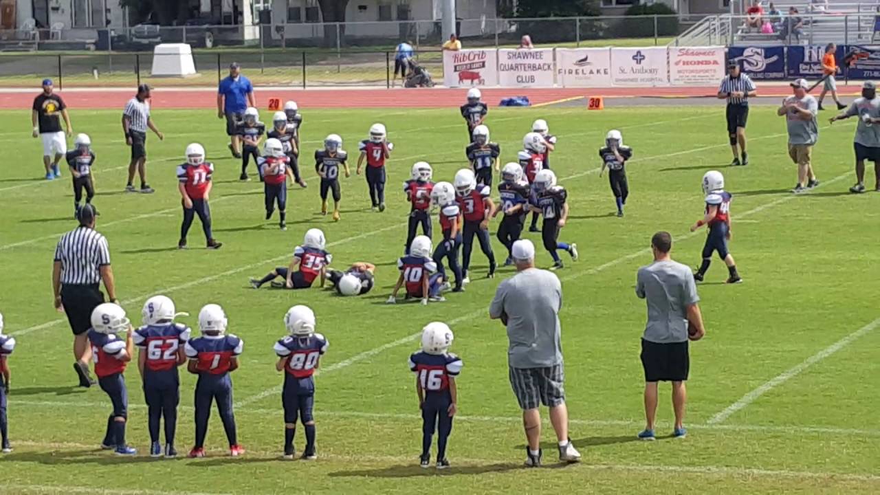 Shawnee wolves 2nd grade vs choctaw 1st 1/2 2016 - YouTube