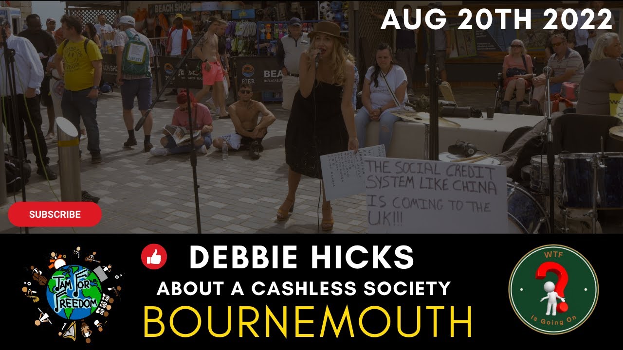 ABOUT A CASHLESS SOCIETY (Debbie Hicks) - YouTube
