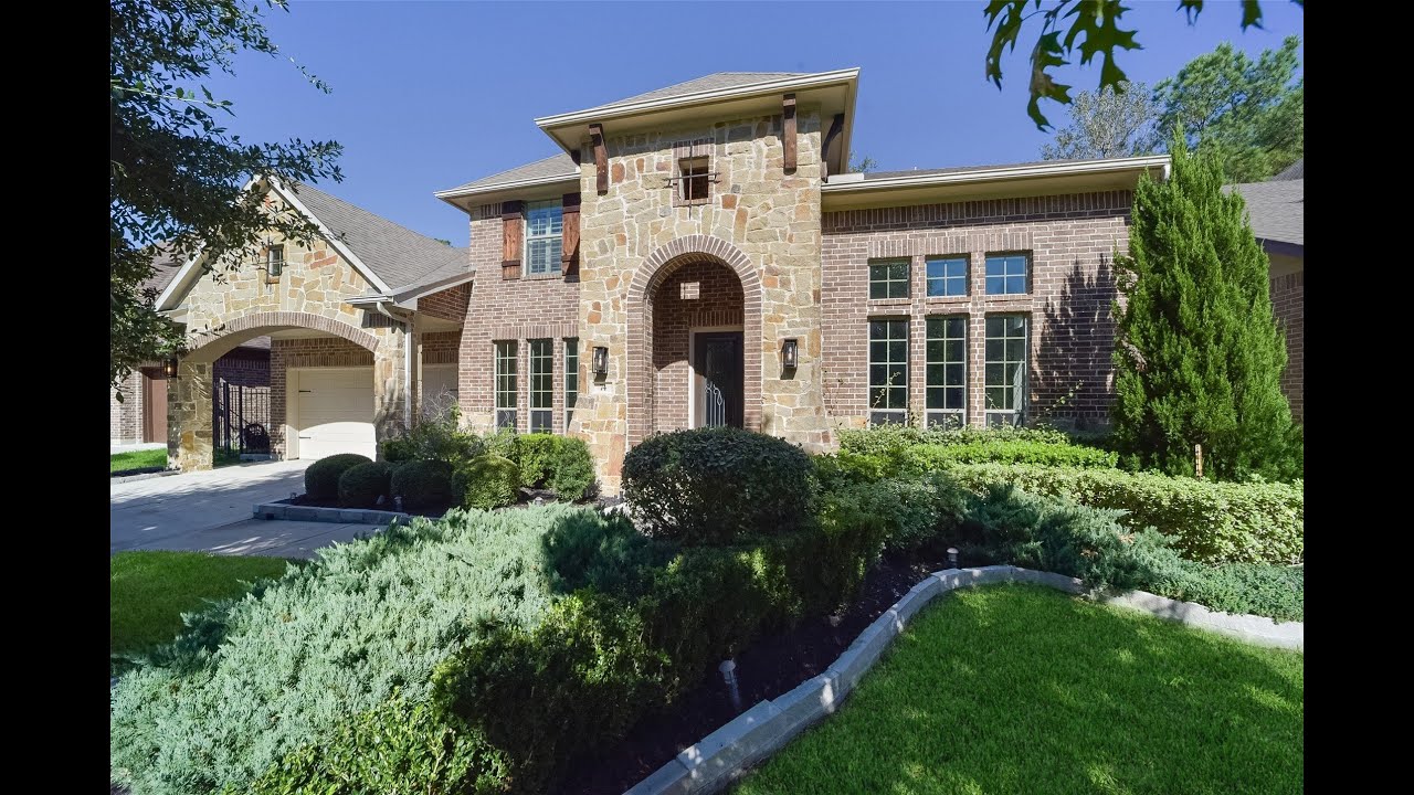 74 S Almondell Circle | The Woodlands Real Estate - YouTube