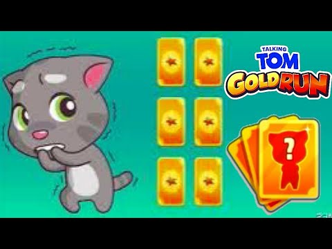 Talking Tom Gold Run Lucky Cards Sean Stars event Gameplay Android ios ...