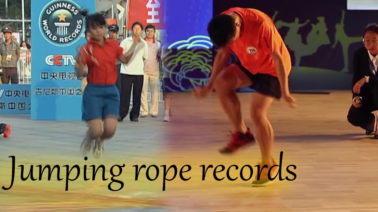 Jumping rope records as a motivator - YouTube