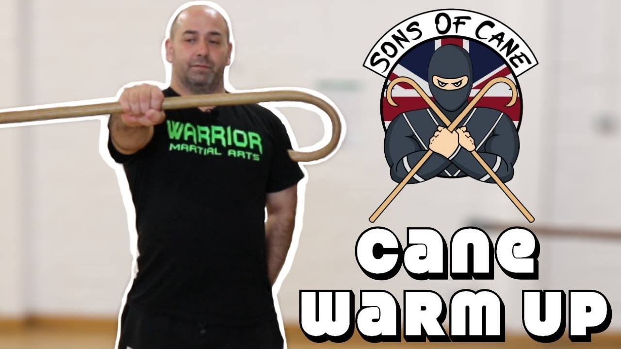 The cane warm up drills Walking cane self defense: CaneMasters UK - YouTube