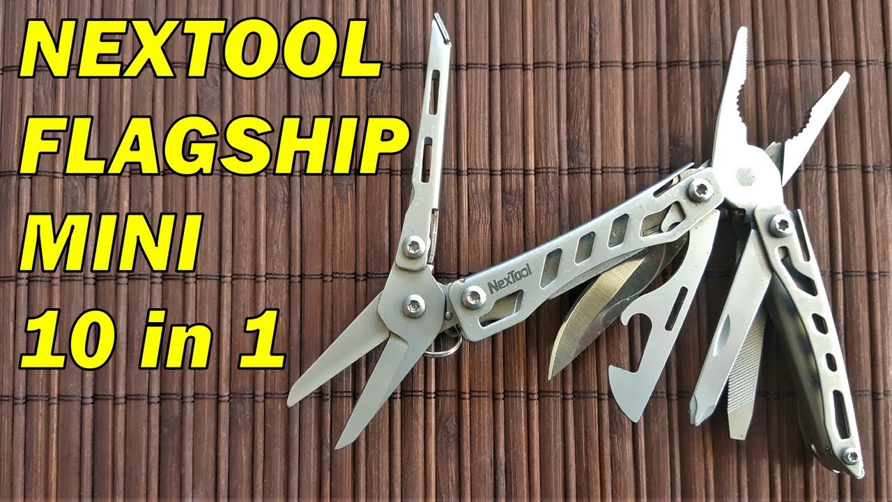 Мултитул Nextool mini flagship 10 in 1 multi tool kt5022 - YouTube