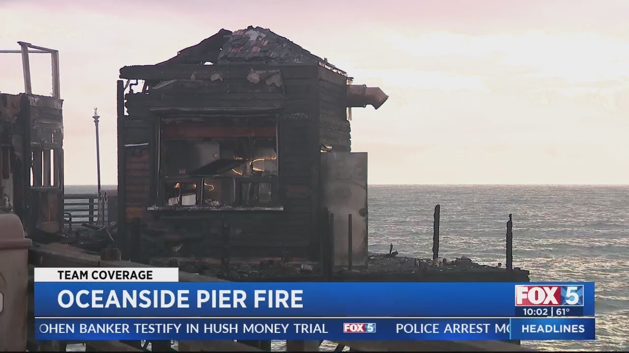 Officials provide update on Oceanside Pier fire - YouTube