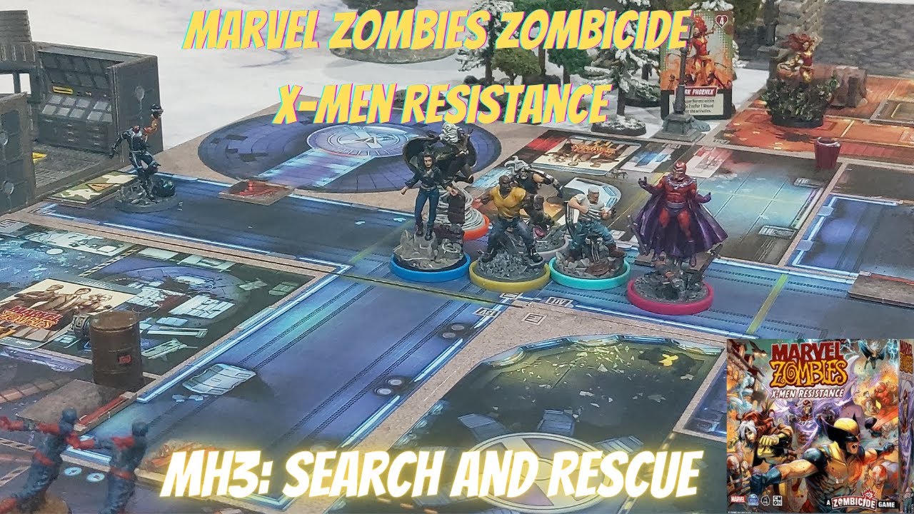 Marvel Zombies X-Men Resistance MH3 Search And Rescue Playthrough - YouTube