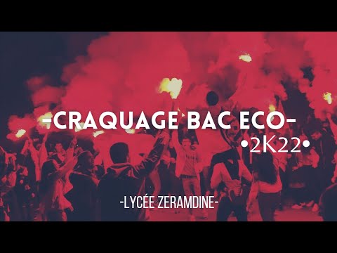 Craquage Bac ECO 2K22 | Lycée Zeramdine (Nchallah Admis) - YouTube
