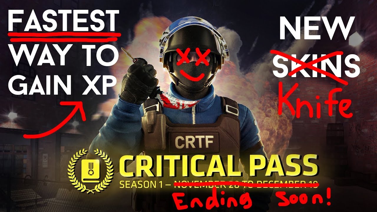 Critical Ops Pass! FASTEST WAY TO GAIN XP! NEW SKINS! - YouTube