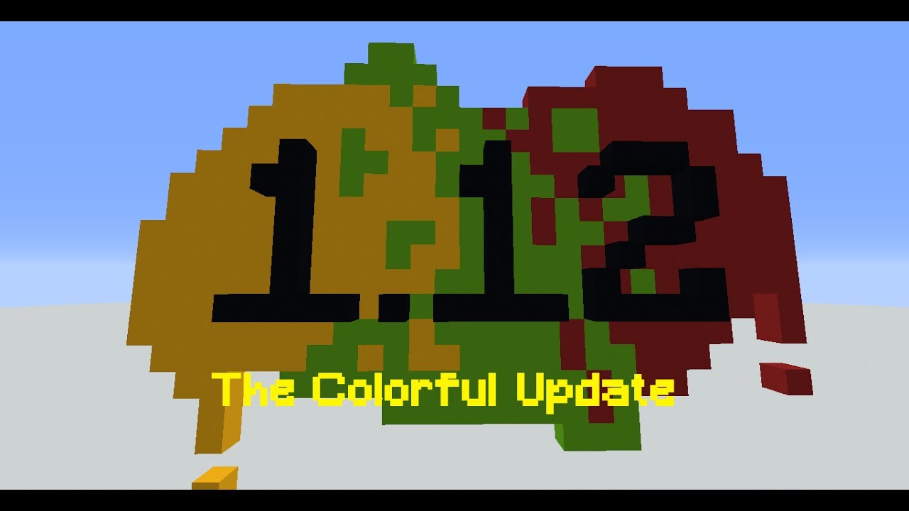 1.12 THE COLORFUL UPDATE | Minecraft Review - YouTube