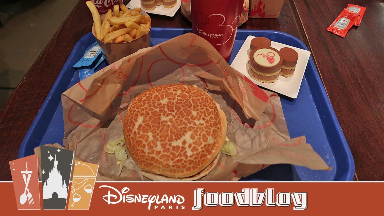 30th Anniversary menu Café Hyperion Disneyland Paris 2022 - YouTube