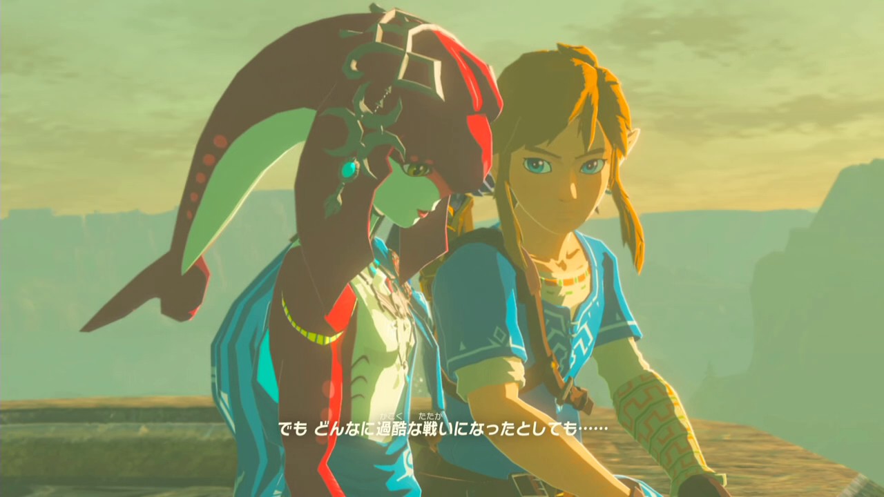 [THE LEGEND OF ZELDA: BREATH OF THE WILD] Memory 10 Mipha (Japanese ...