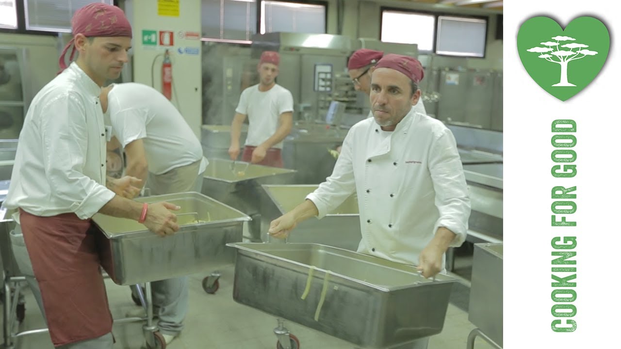 Danny cooking at San Patrignano - YouTube