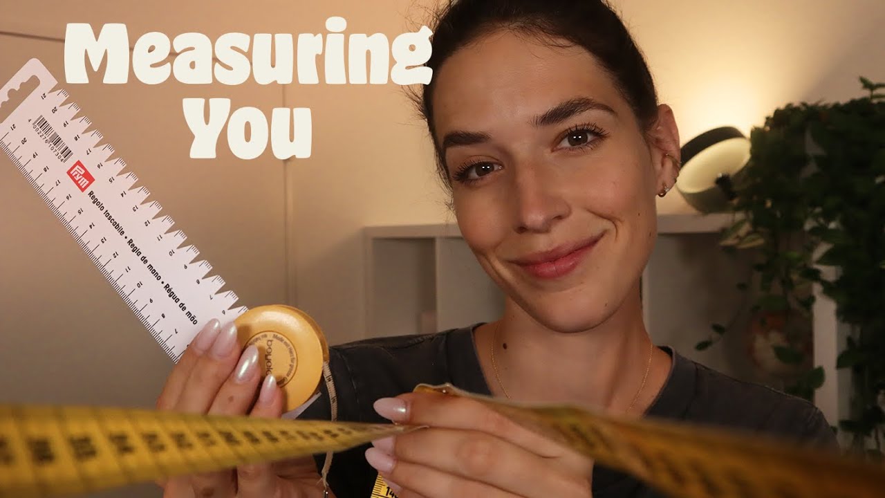 ASMR Measuring You 📏📝 (Roleplay) - YouTube