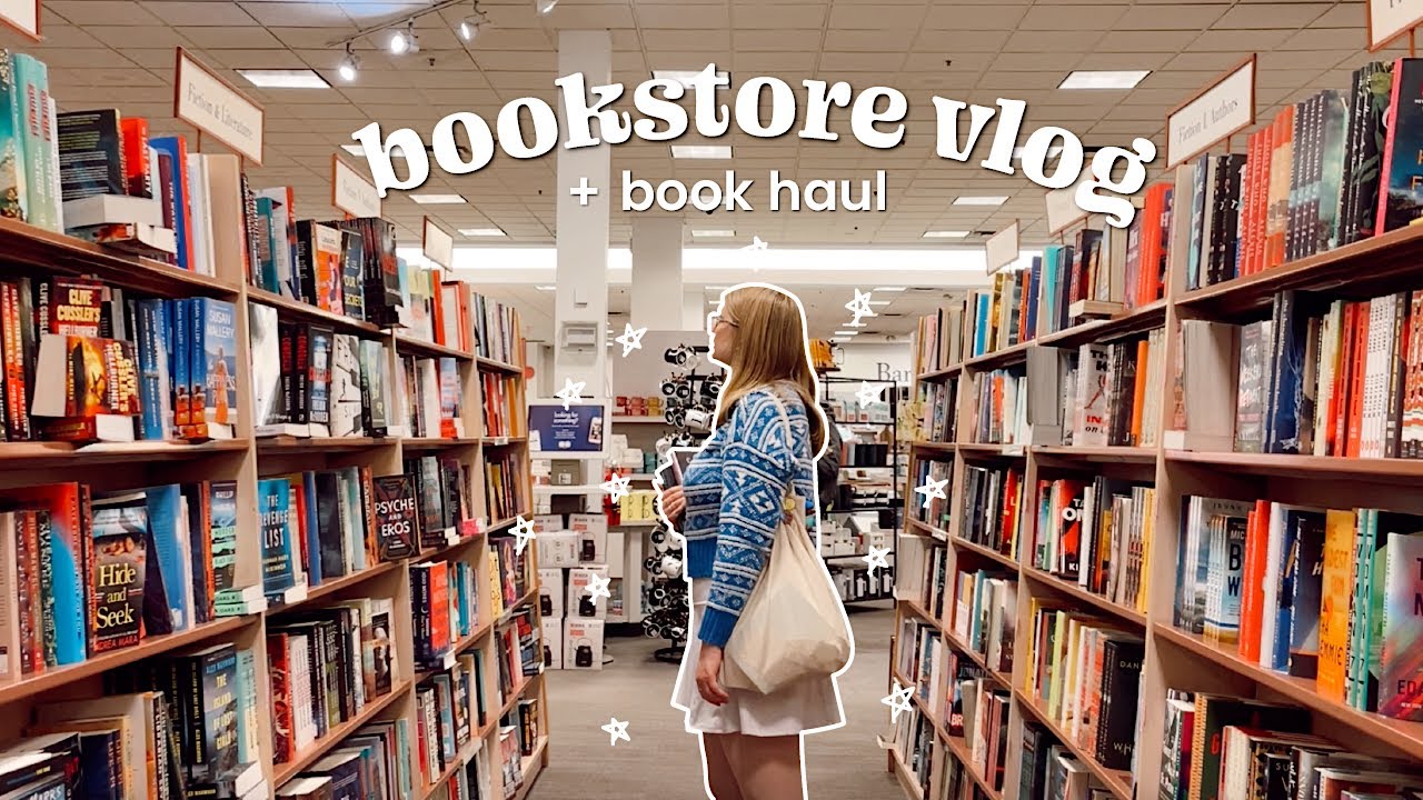 *cozy* winter bookstore vlog ️ | come book shopping with me - YouTube