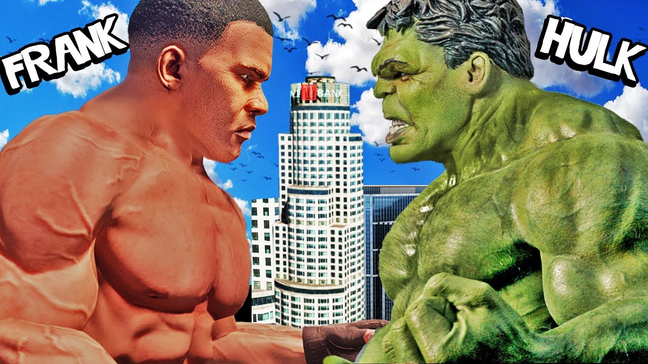 SUPER BUFF FRANKLIN vs HULK In GTA 5 (Super Strength) - YouTube
