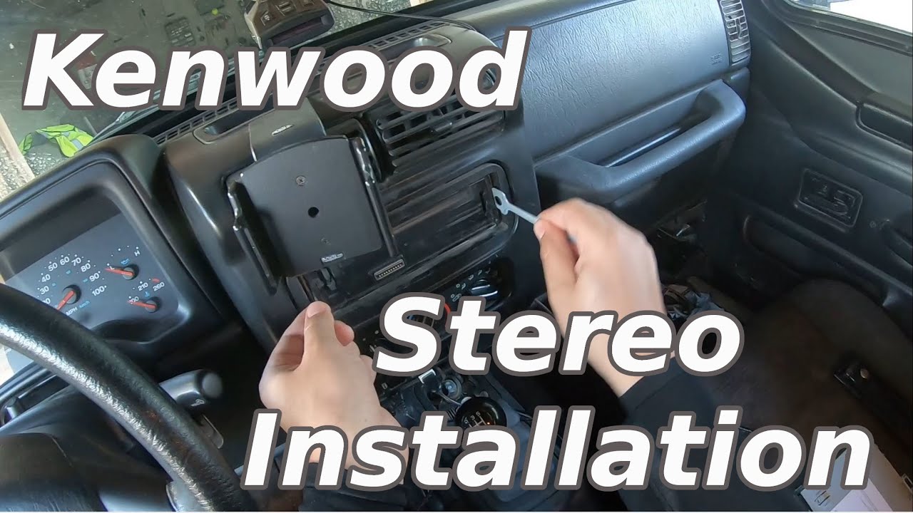 Kenwood Stereo Installation - YouTube