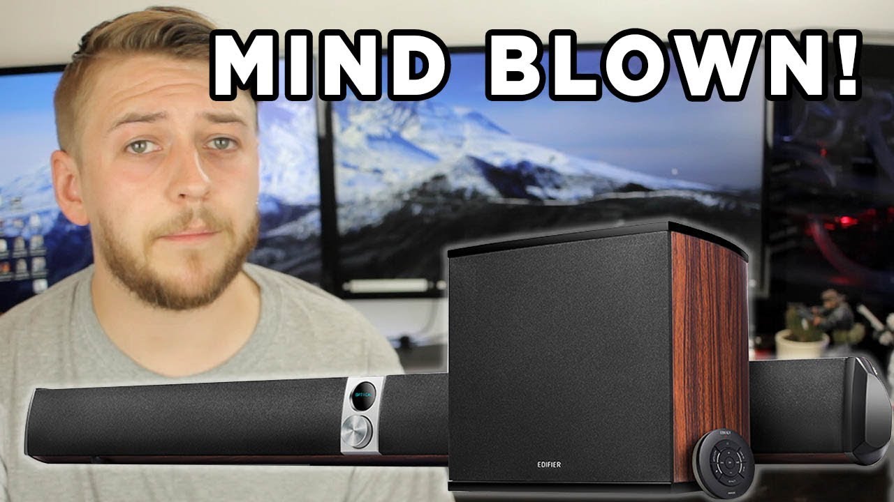 Edifier S70DB SoundBar/Subwoofer Review - it F**king Rocks! - YouTube