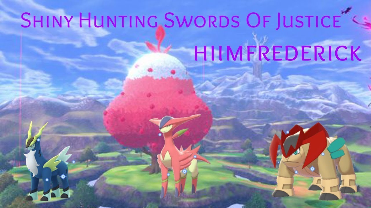 "I Want My Pink Deer" Shiny Hunting The Sword Of Justice Pokémon Sword ...