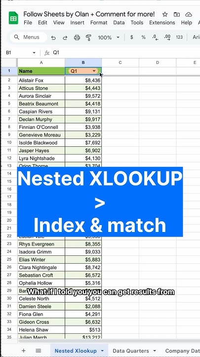 Once you learn how to do Nested XLOOKUP you'll never go back to index & match! - YouTube