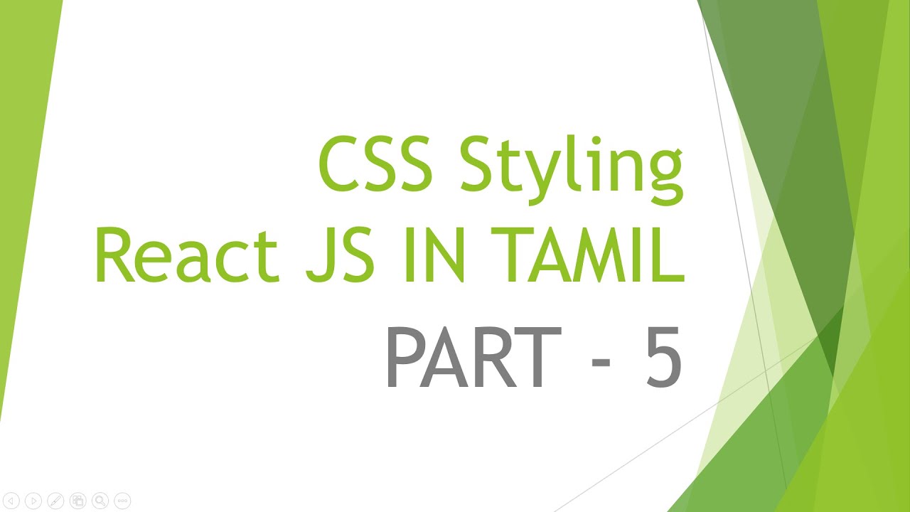 React JS Beginners Tutorial | Styling in React JS | Part - 5 - YouTube