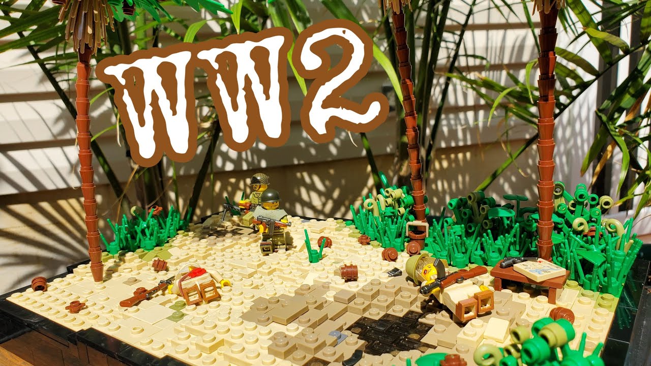LEGO WW2: Pacific Camp Raid - YouTube
