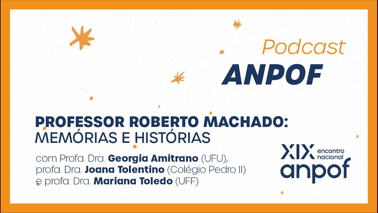 Professor Roberto Machado: memórias e histórias - YouTube