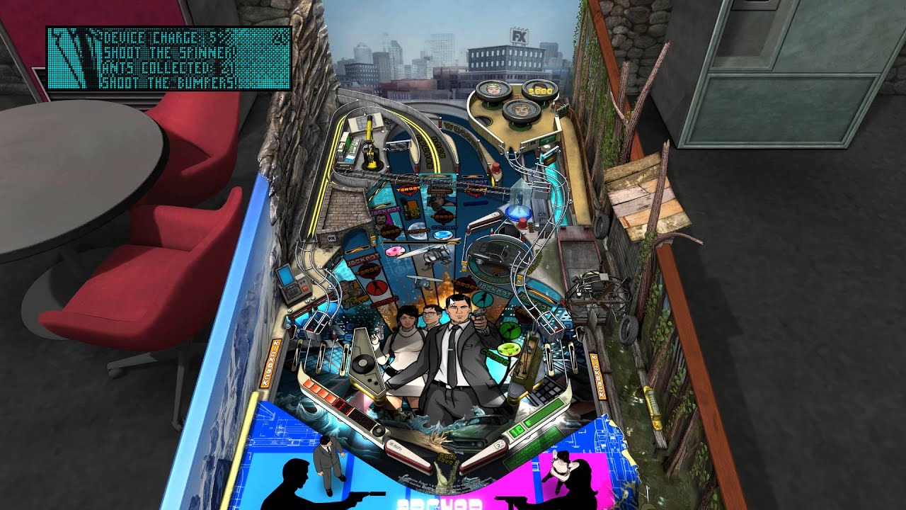 Pinball FX2 - Archer - 1st Play - YouTube