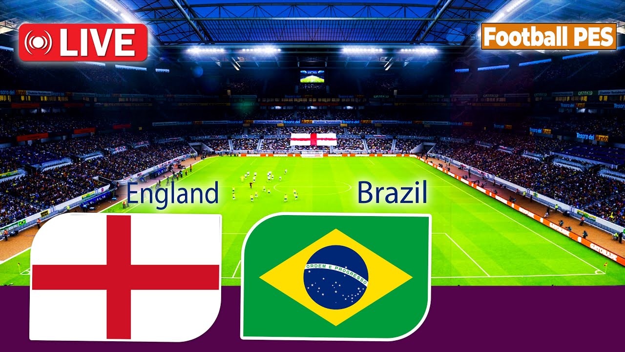 ENGLAND vs BRAZIL - International Friendly 2024 | Full Match All Goals ...