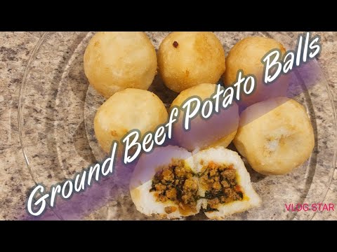 Ground Beef Potato Balls Recipe - YouTube