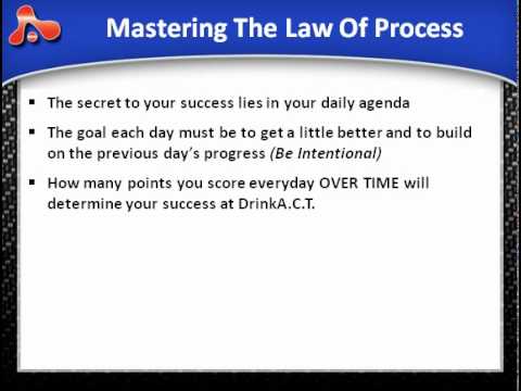 Law #3 of The 21 Laws of Leadership - The Law of Process - YouTube