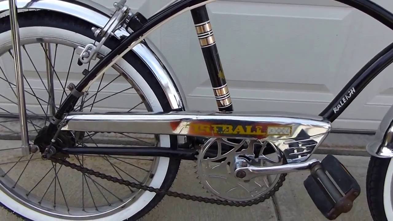 1968 Raleigh Fireball - Rare five speed muscle bike w/3+2 shifter - YouTube