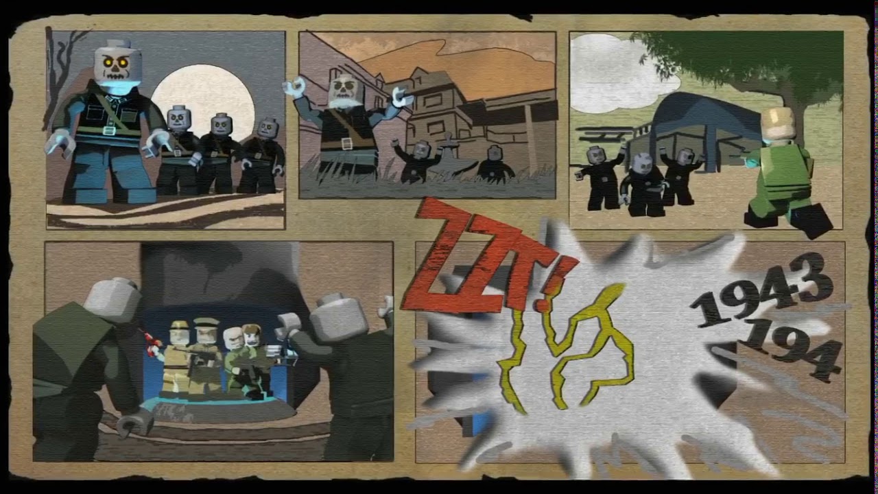 Strange LEGO Zombies Moments - YouTube