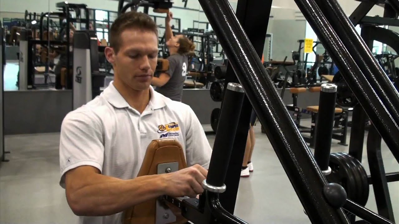 Cybex Row Machine - YouTube
