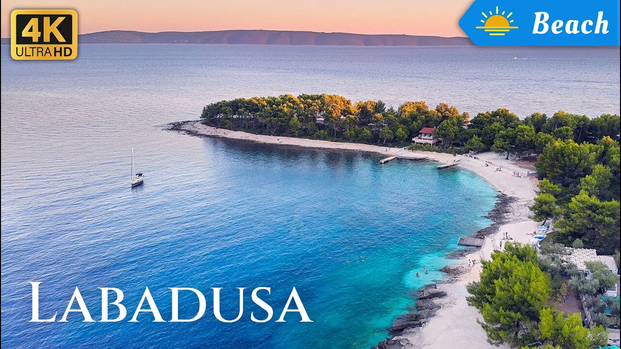 Labadusa Beach: Ciovo Island — Croatia Best Beaches - YouTube