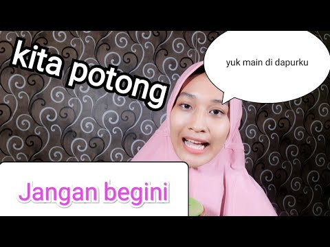 Apa jadinya kalau seorang gadis suka main di dapur........