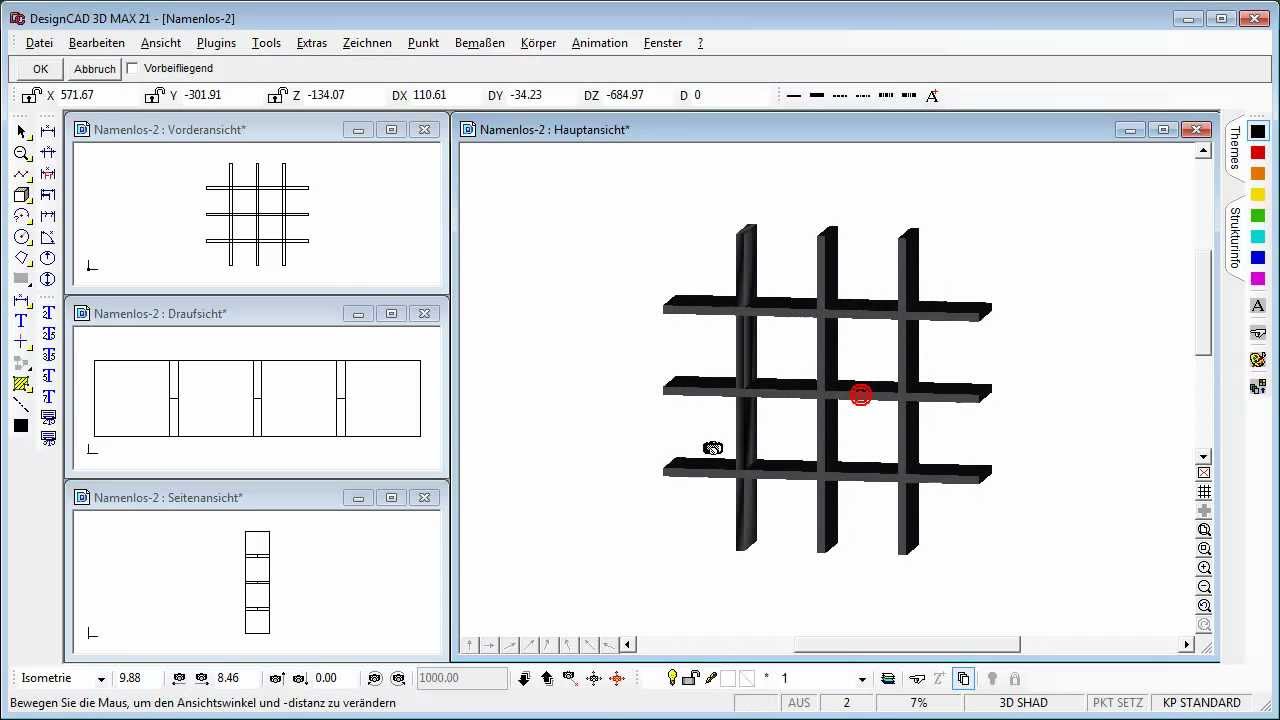 DesignCAD (von 2D nach 3D) - YouTube