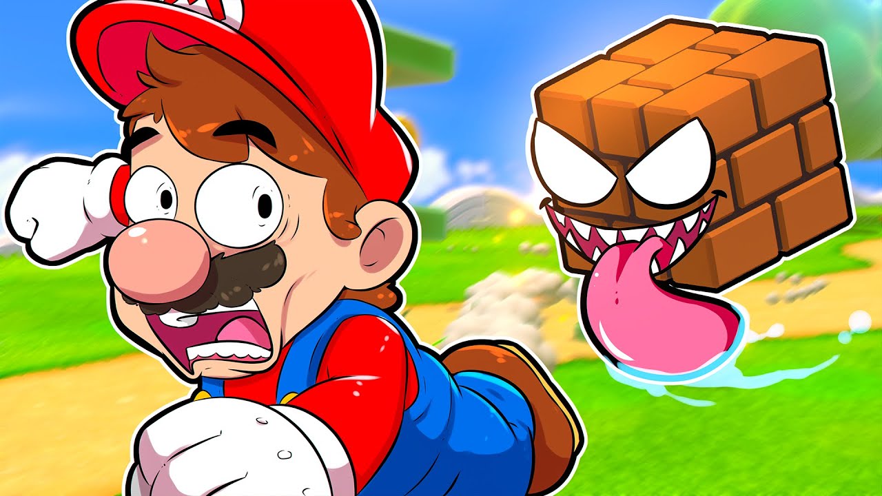 SUPER MARIO BROS... MAS OS BLOCOS QUEREM TIRAR MINHA VIDA! - YouTube