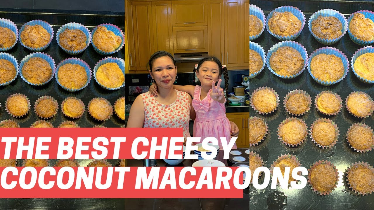 EASY RECIPE FOR CHEESY COCONUT MACAROONS. The best macaroons. Baking ...