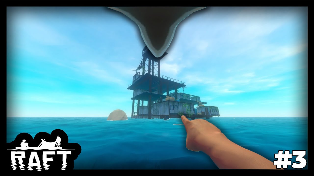 Finding the Radio Tower - Raft #3 - YouTube