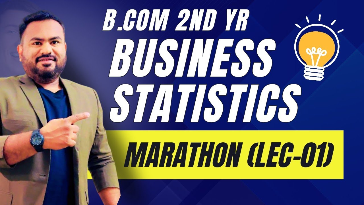 Business Statistics Marathon | Lec - 01 - YouTube