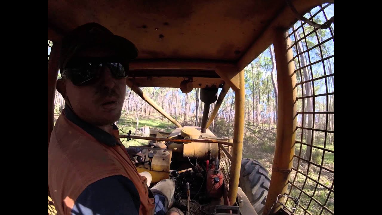 Timberjack 208 snigging cab view... - YouTube